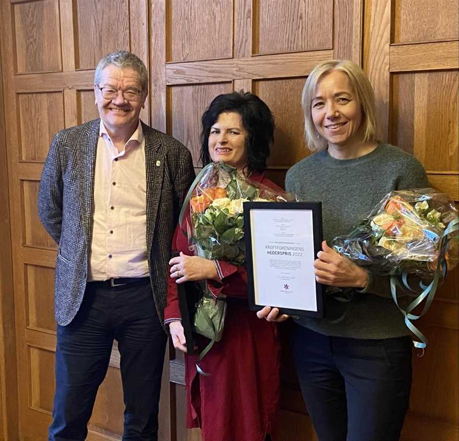 Lokale kreftkoordinatorer mottok hederspris